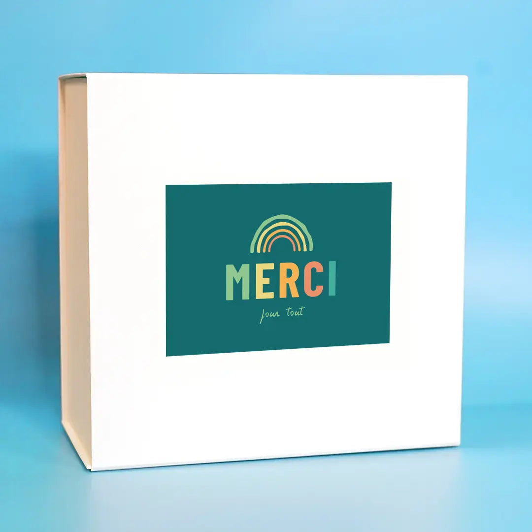 Box cadeau “Merci pour tout” pour dire merci autrement
