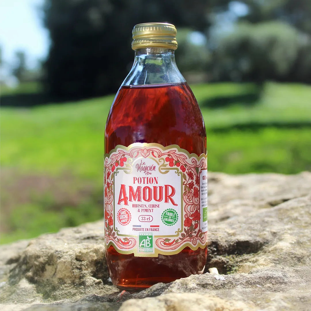 Potion amour - boisson rafraîchissante hibiscus, cerise & piment